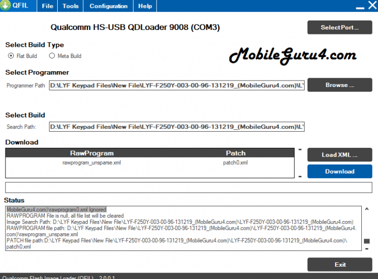 Qfil Tool Download Latest Version 2022 (Qualcomm Qfil Flash Tool ...