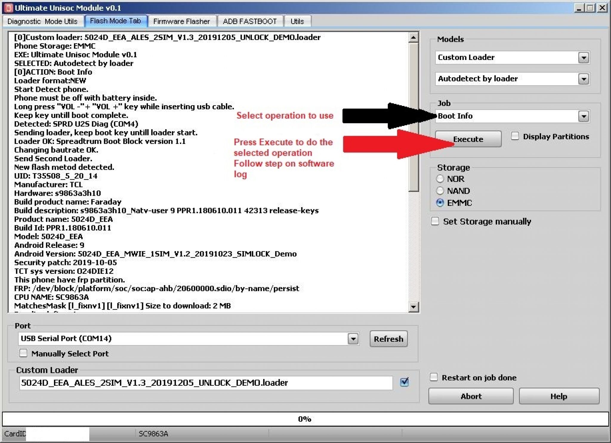 UMT UniSoc Latest Setup v0.61 SPD CPU Tool - Mobile Guru4