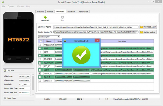 MTK Flash Tool - Download all Version For MTK - MobileGuru4